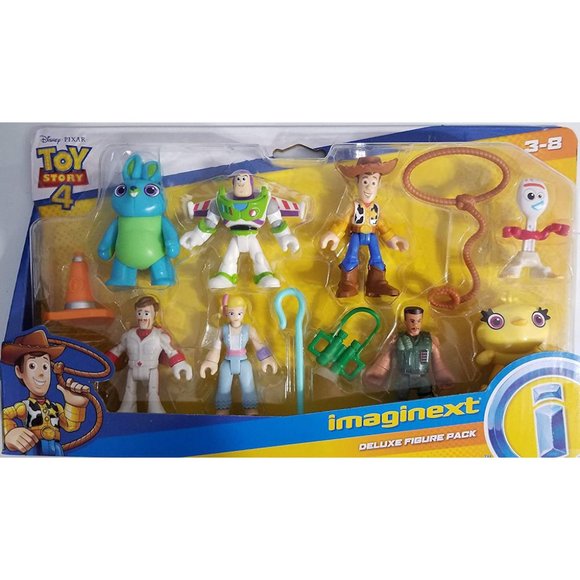 Disney | Toys | New Imaginext Disney Pixar Toy Story 4 Deluxe Figure Pack New 2 Pieces | Poshmark